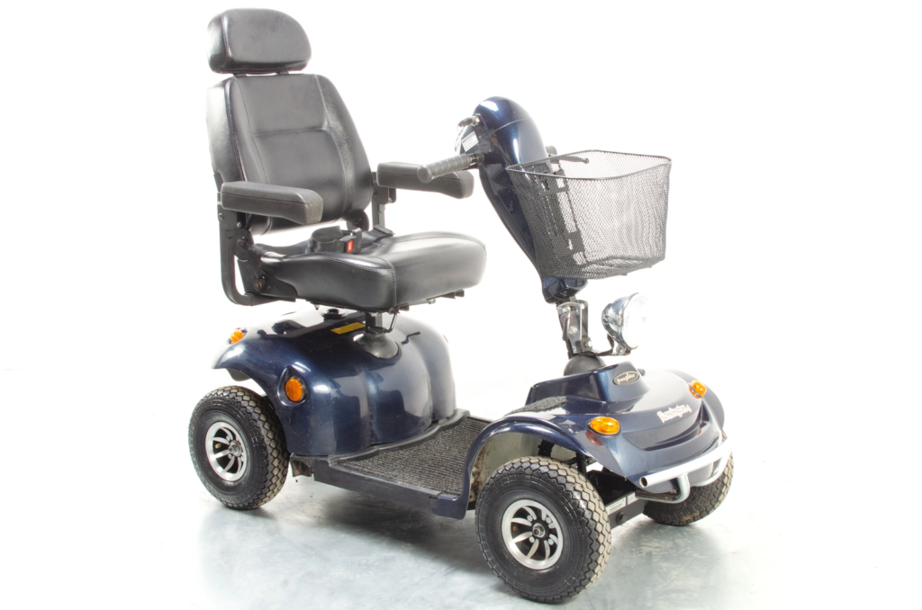 Freerider Kensington S Midsize All-Terrain Mobility Scooter in Blue ...